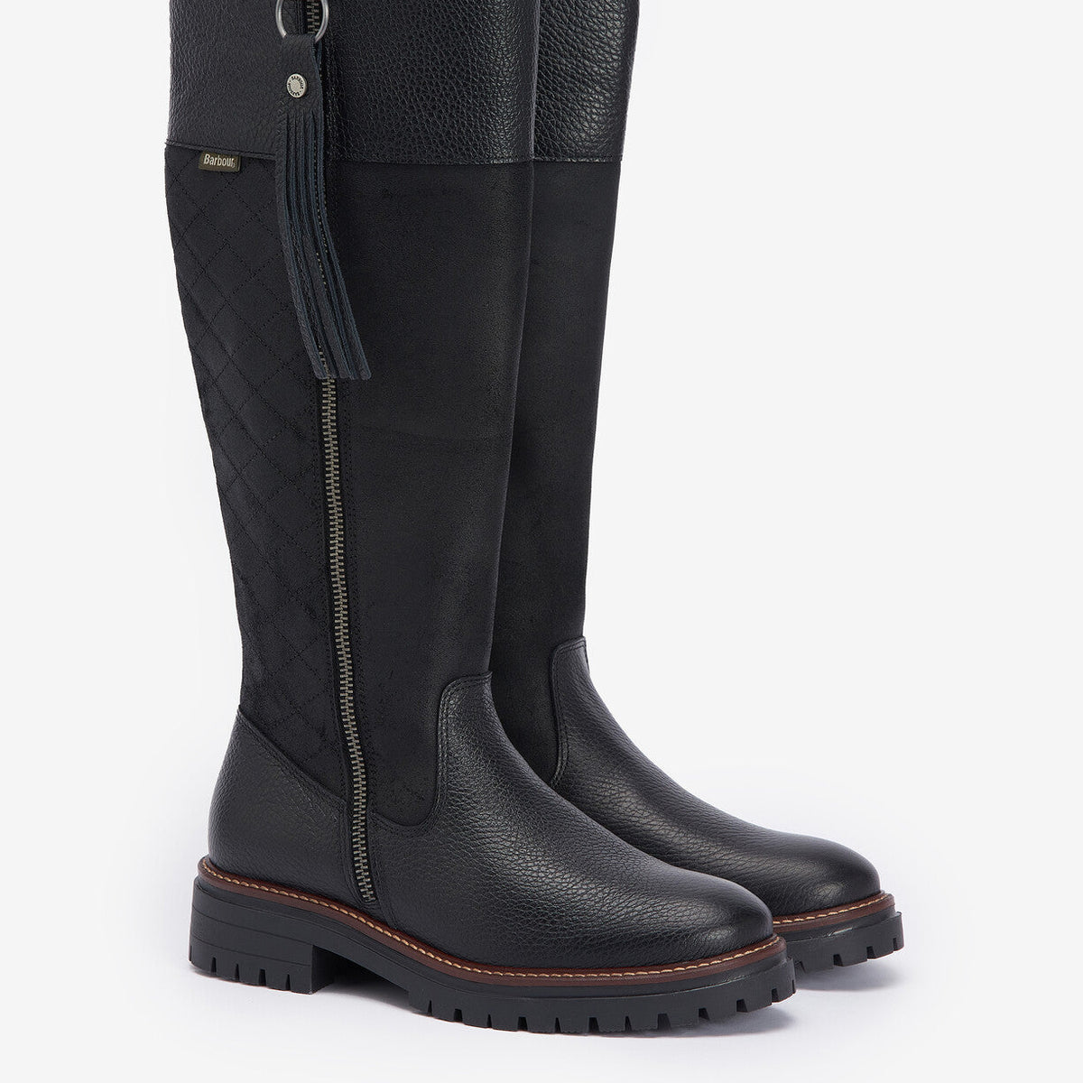 Barbour Ingrid Tall Boot - Black – Armstrong Country Store
