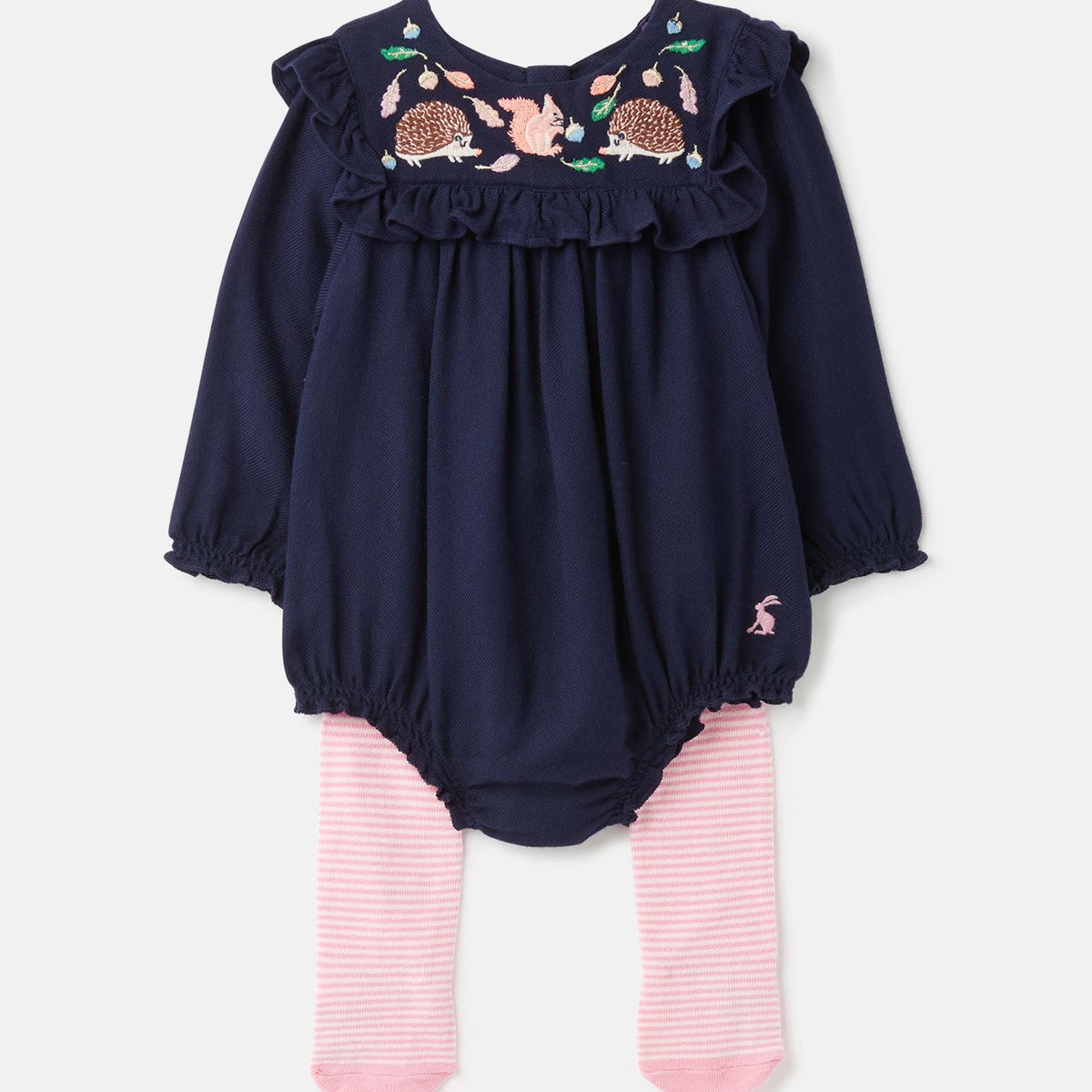 Joules Skyler Woven Romper and Tights Set – Armstrong Country Store
